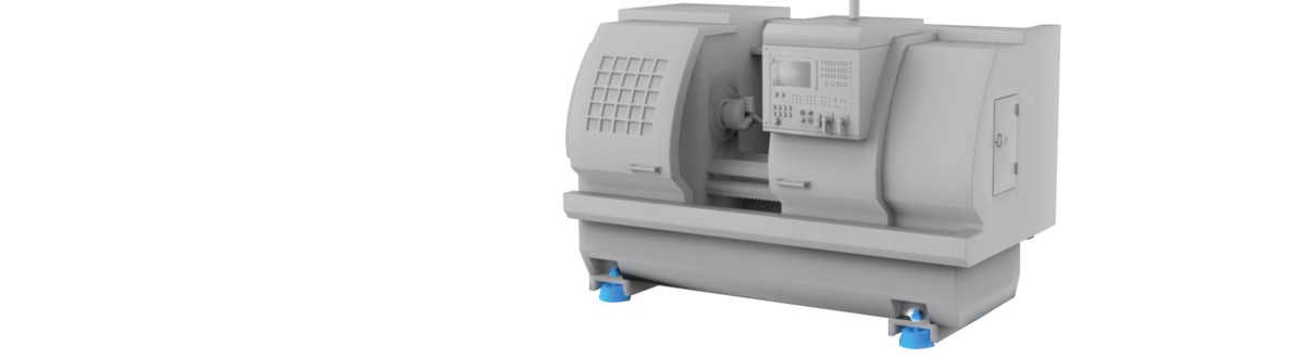 Anti-vibration mounts for machine tools - Paulstra